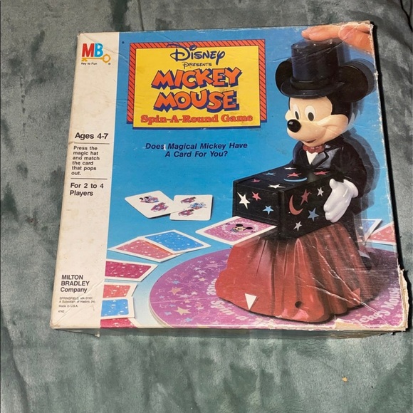 Disney | Toys | Rare Vintage Disney Mickey Mouse Board Game | Poshmark